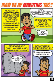 Comic – Are You A Good Person? (Tagalog/Filipino) (20pk) – Living ...
