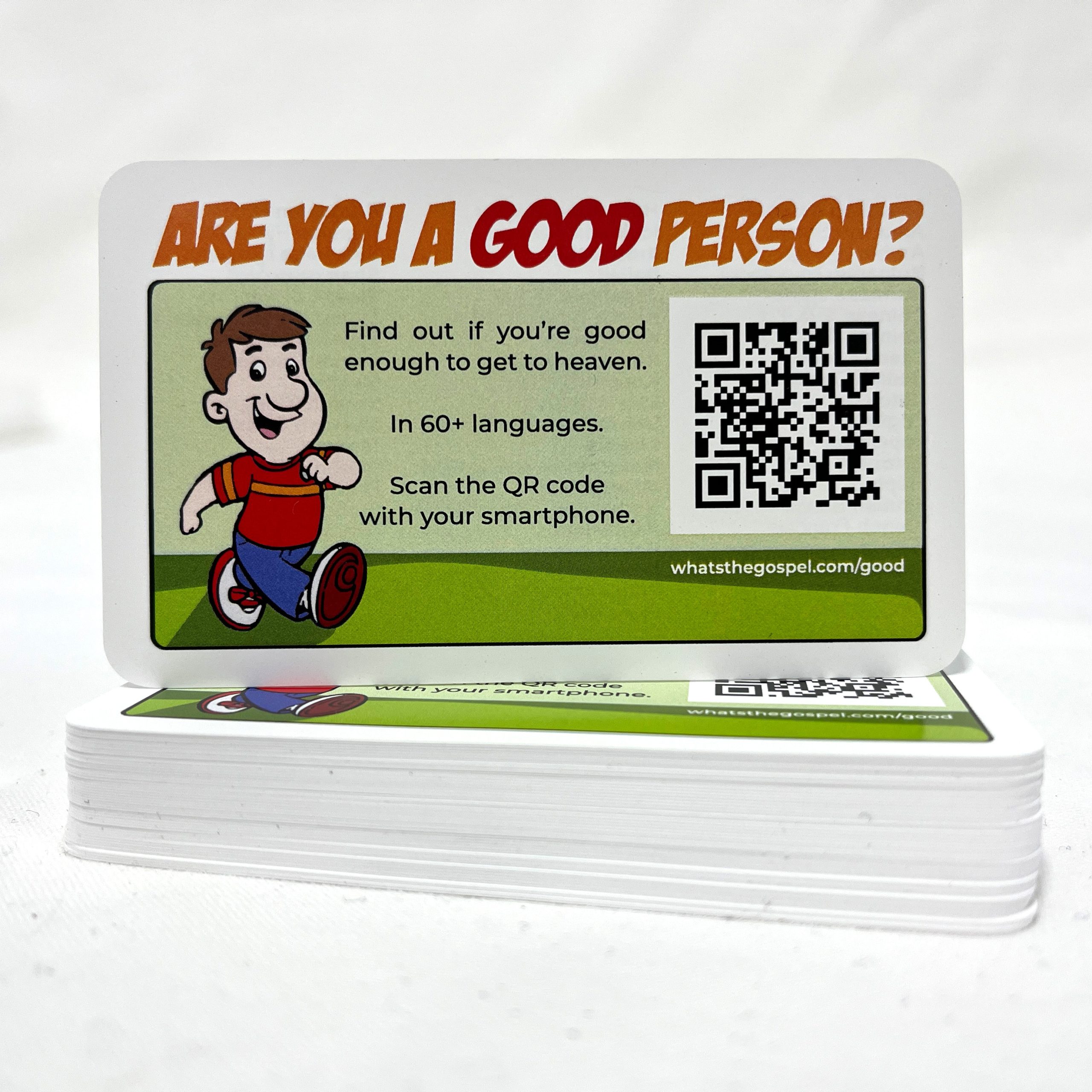 Multilingual Comic QR Cards – 50pk – Living Waters Down Under ...