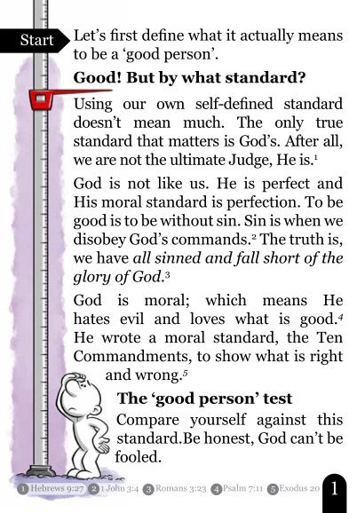 Good Person Test (100pk) – Living Waters Down Under – Australian Store