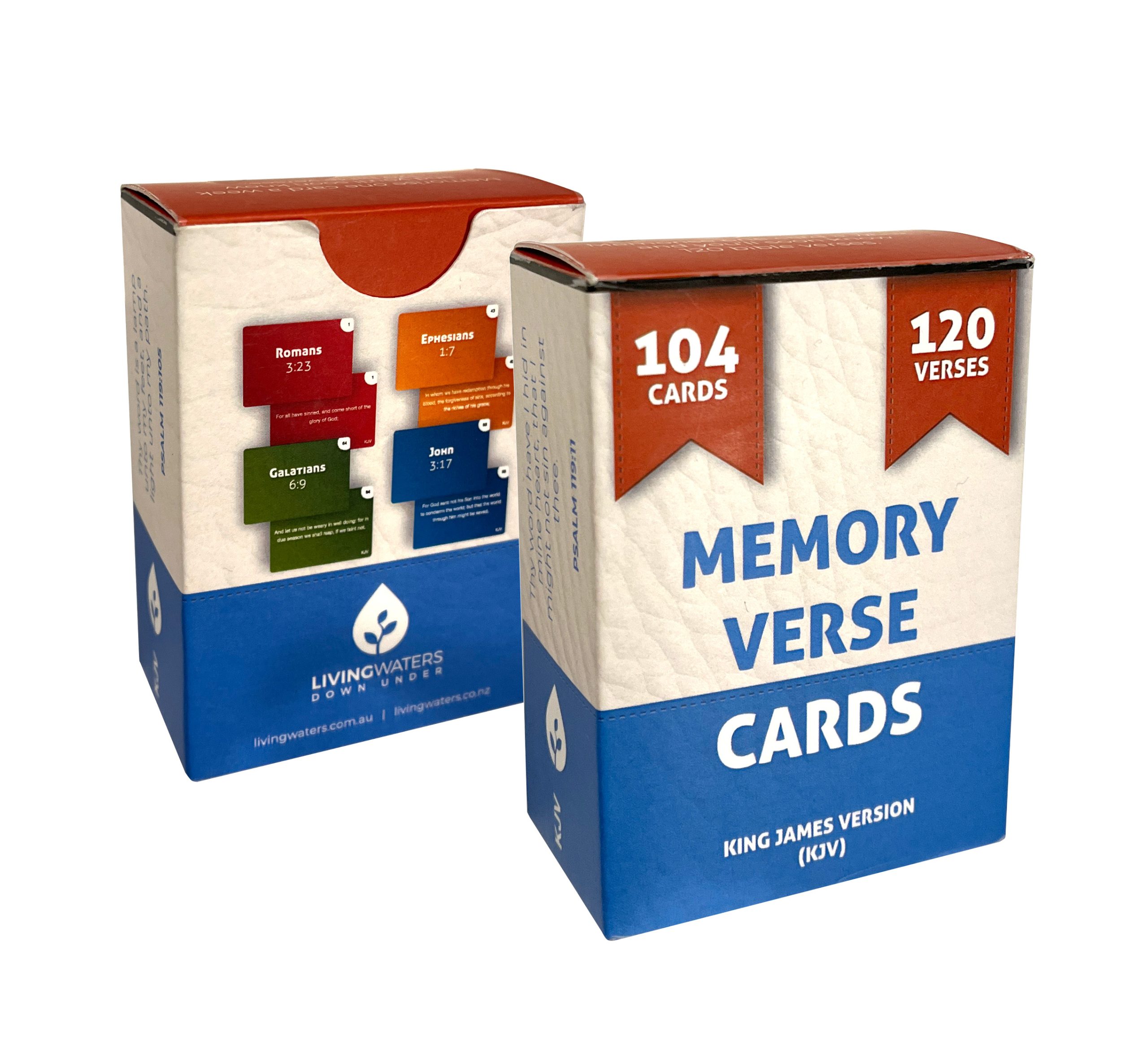 Bible Verse Memory Cards – Living Waters Down Under – New Zealand Store